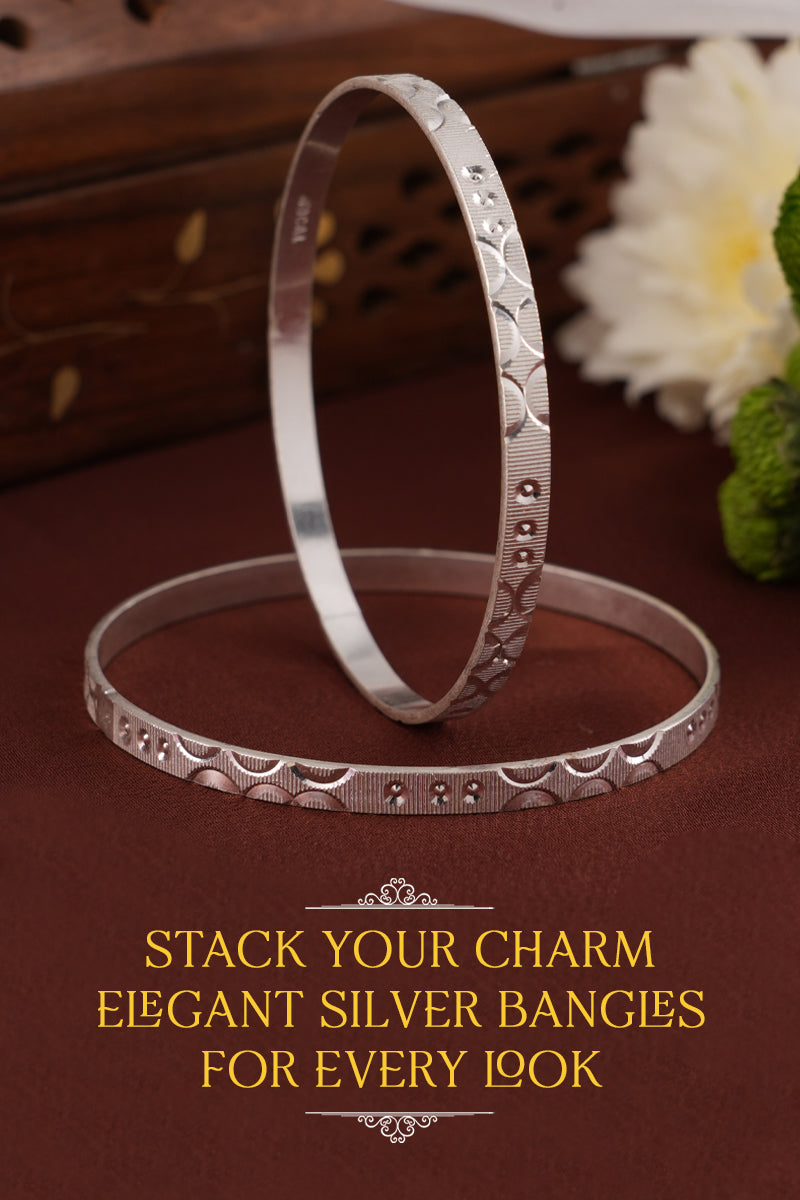 Buy Trendy Silver Bangles | Sri Anu Jewellers Madurai – Page 4