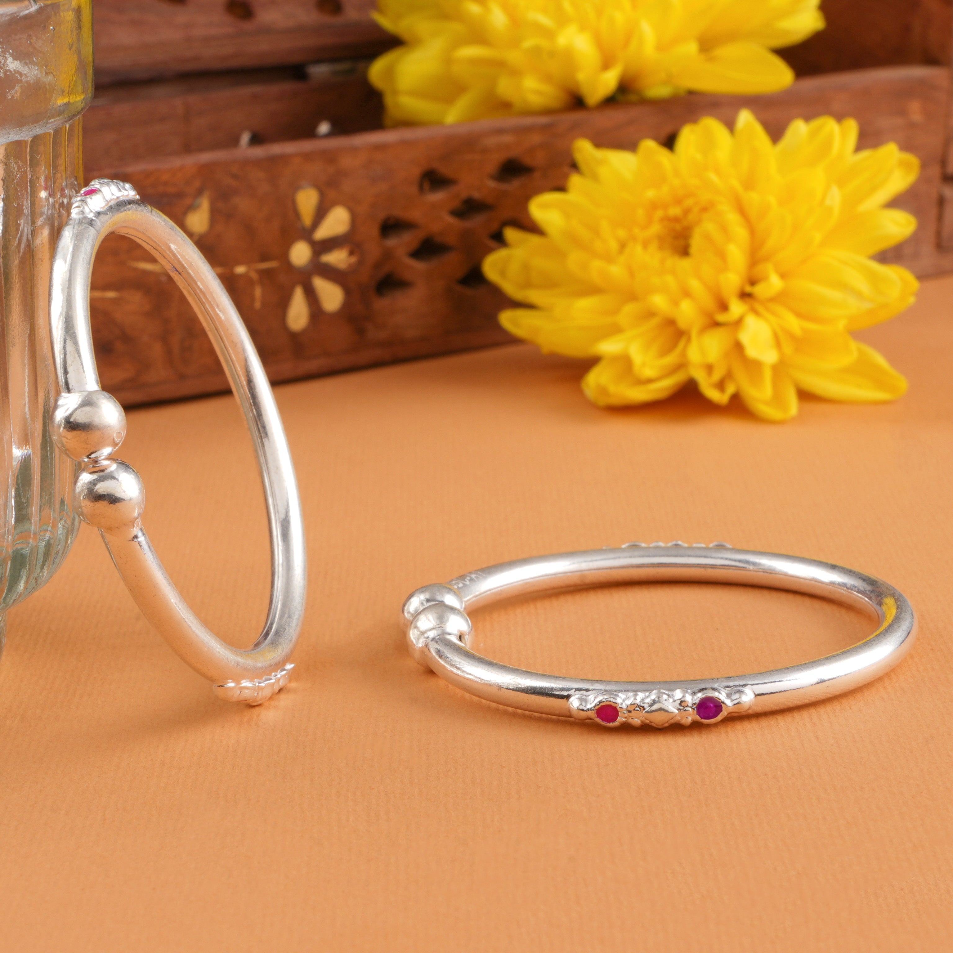 Lightweight Silver Thandai for Baby | Sri Anu Jewellers