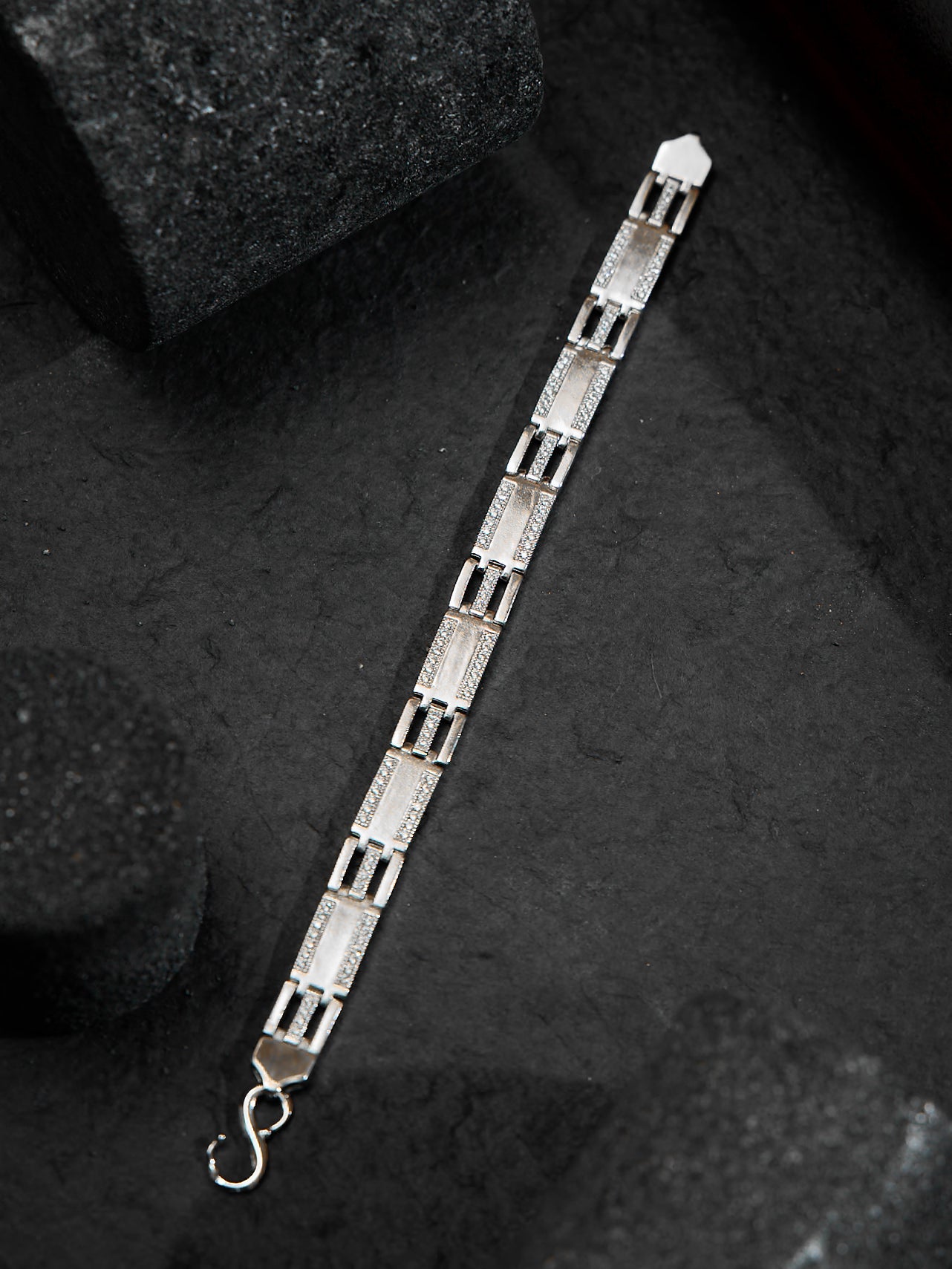 Crystalline Ladder Link Bracelet | Sri Anu Jewellers